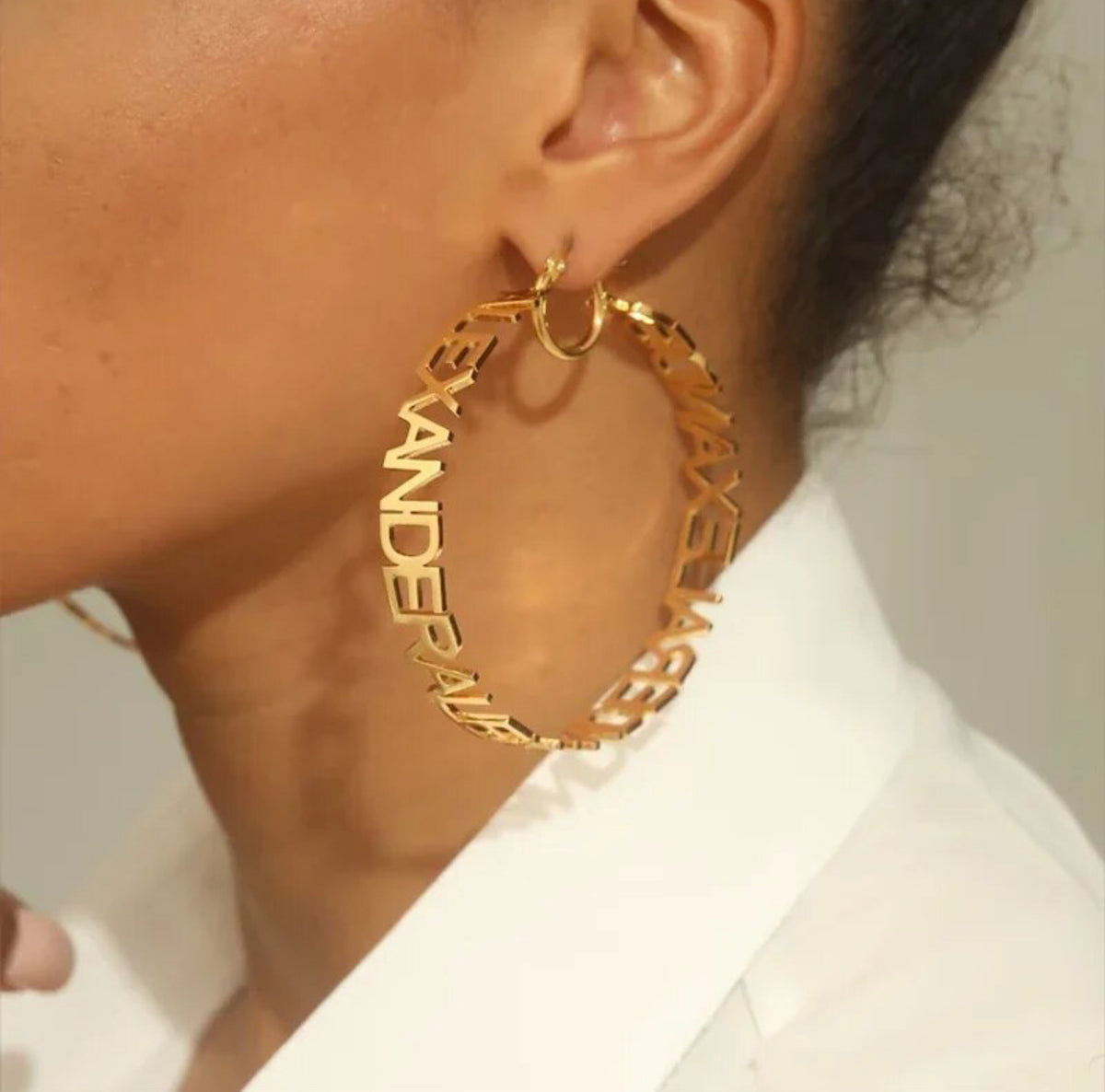 Name Me Hoops & Matching Accessories – Beauty of the Belle
